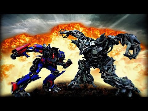 Sam & Optimus Prime VS Megatron TF 1 (2007) - YouTube