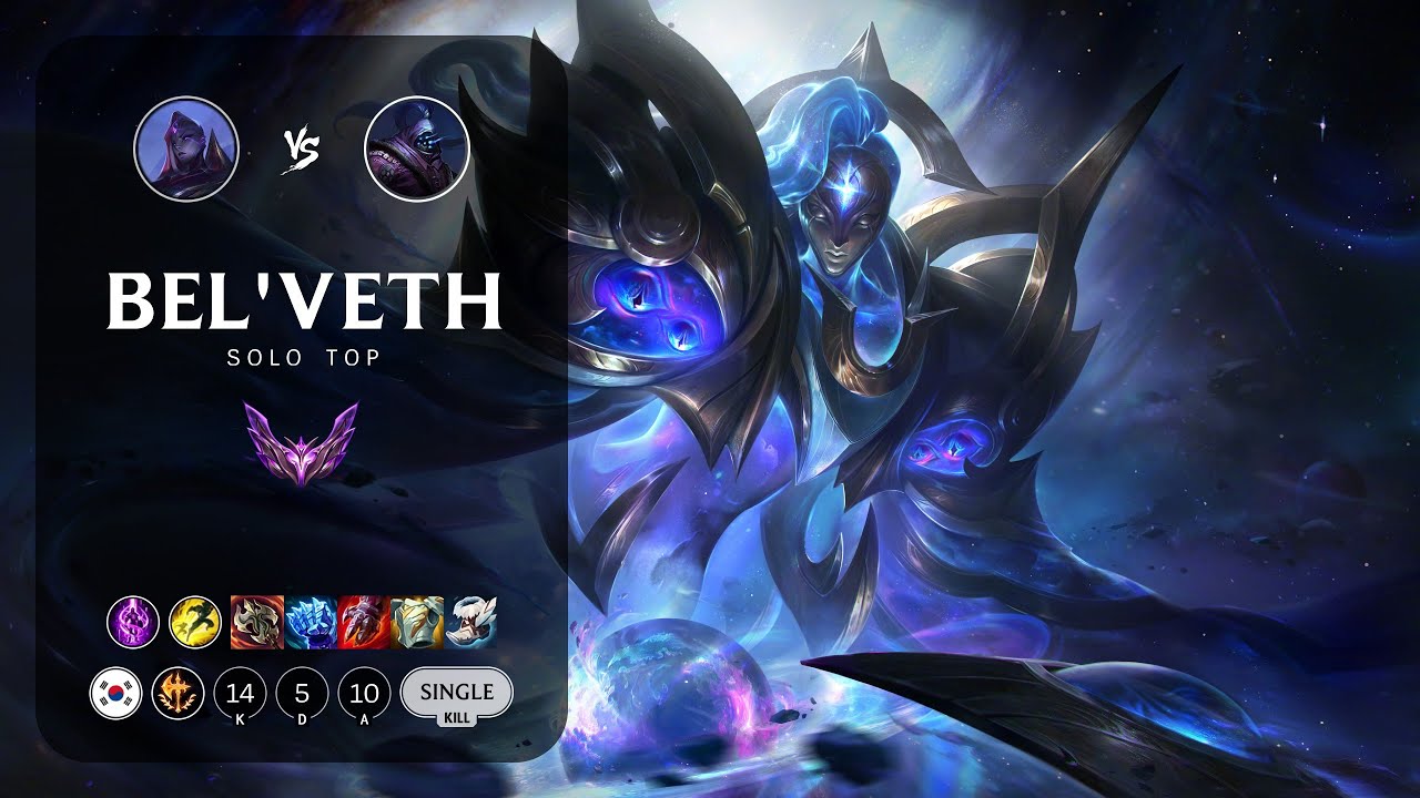 Bel'Veth Top vs Jax - KR Master Patch 13.24 - YouTube