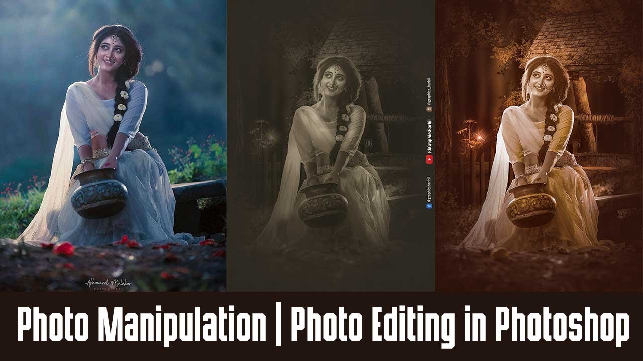 photo editing | Photoshop tutorial | background changing - YouTube