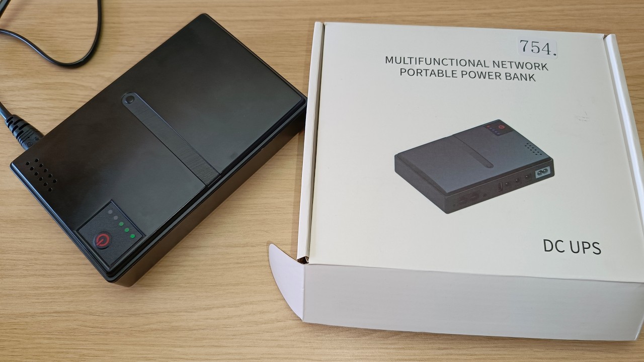 Multifunctional Network Portable Power Bank for WiFi routers - YouTube