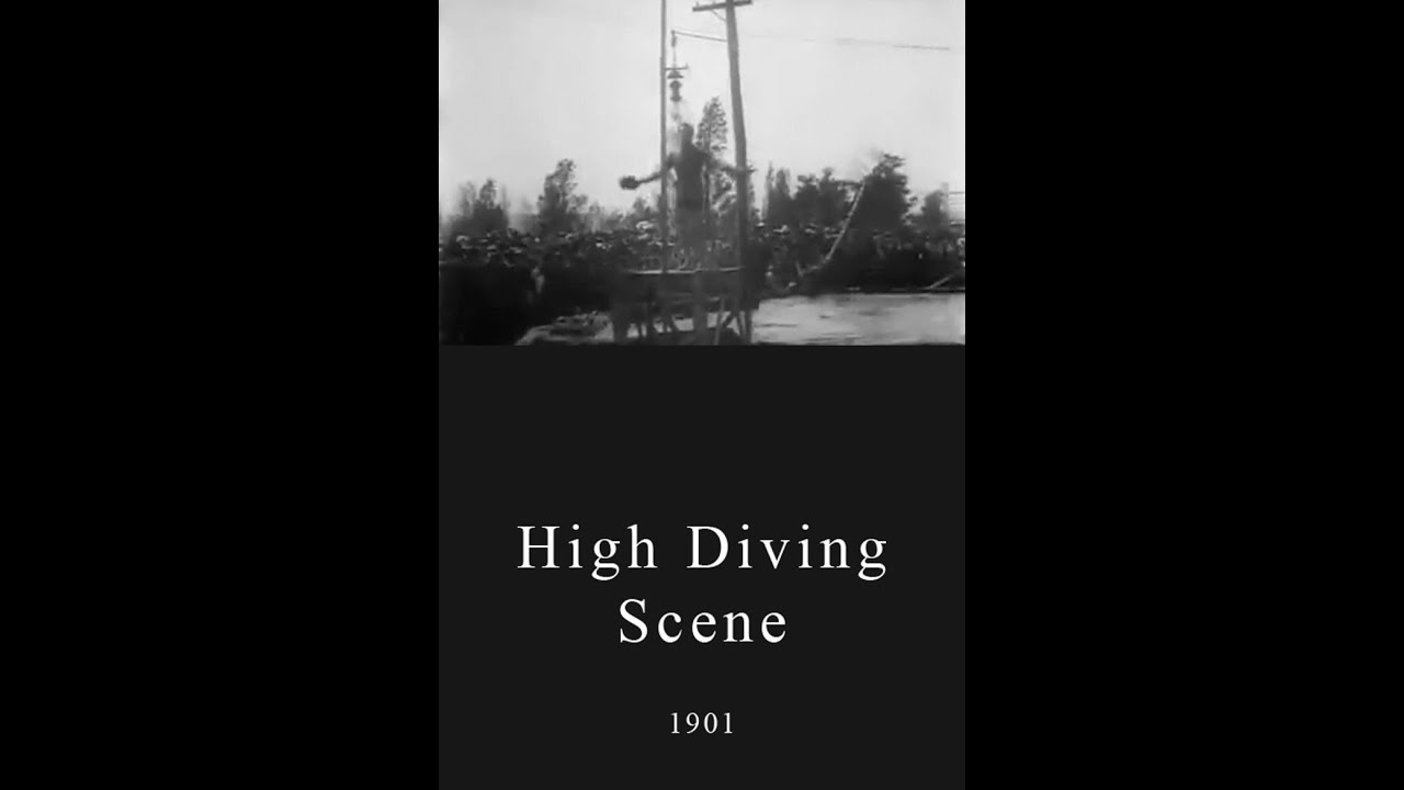 High Diving Scene (1901) - YouTube