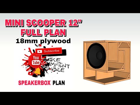 MINI SCOOPER 12 INCH | FULL PLAN - YouTube