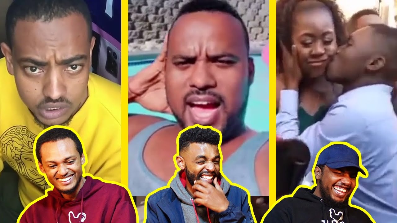 ውሃ ላይ FLEX አደርጋለው ብሎ ሞቶ ነበር / ethiopian habesha funny tiktok videos ...