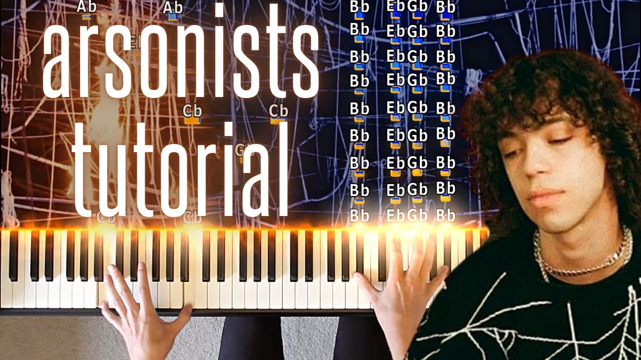 arsonists Ethan Bortnick - VIRTUOSO Piano Tutorial (SHEET MUSIC) - YouTube
