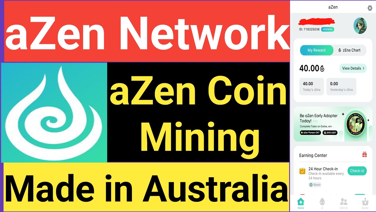 aZen Network | aZen Coin Mining | Made in Australia | aZen Connect ...