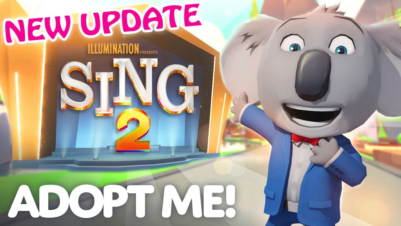 🎤 NEW SING 2 UPDATE IN ADOPT ME! 🐨 Galaxy Helmet Reward 🌌 Roblox Adopt ...