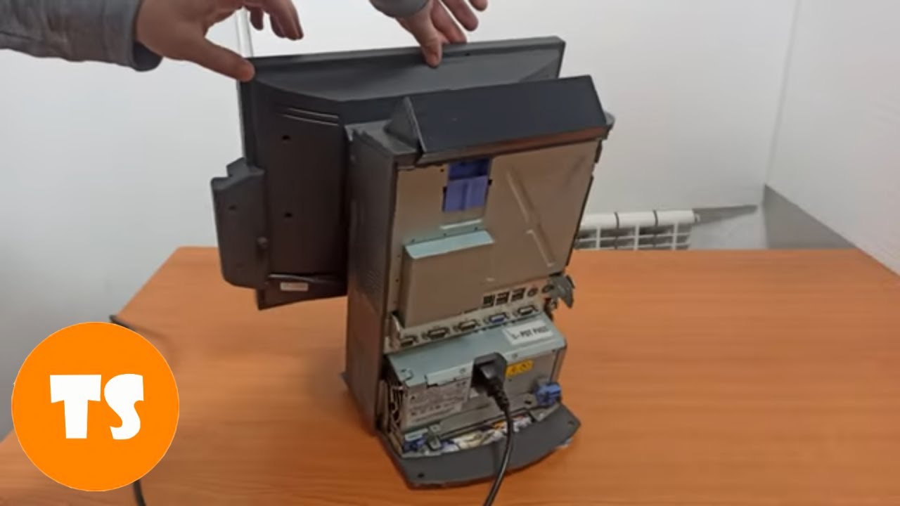 ⭐Retro PC: 2009year IBM 4852-E66 (IBM Touch15" SurePOS 500), loading ...