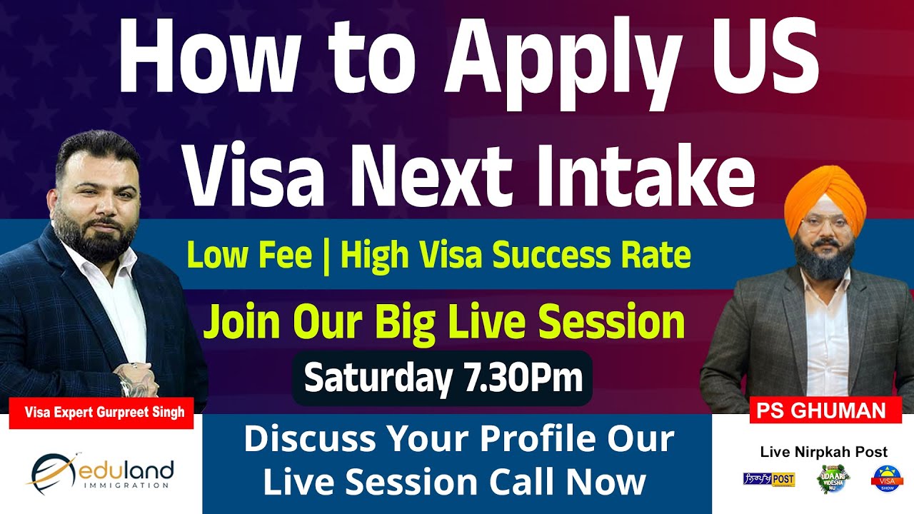 How to Apply US Visa Next Intake | Low Fee | High Visa Success | More ...
