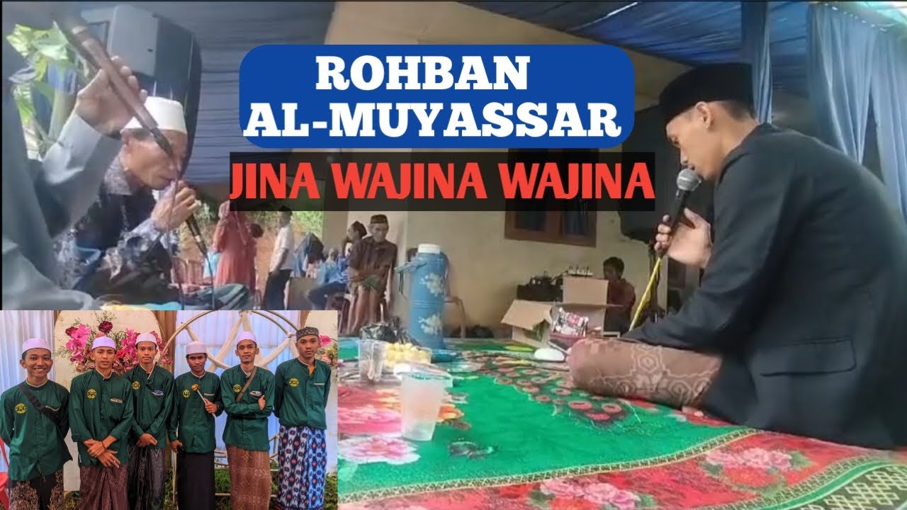 jina wajina wajina_cover rohban AL-MUYASSAR ajibbb - YouTube