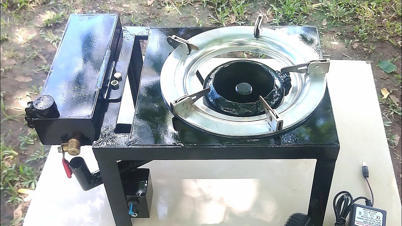 USED OIL STOVE-our final disigned introducing their features - YouTube