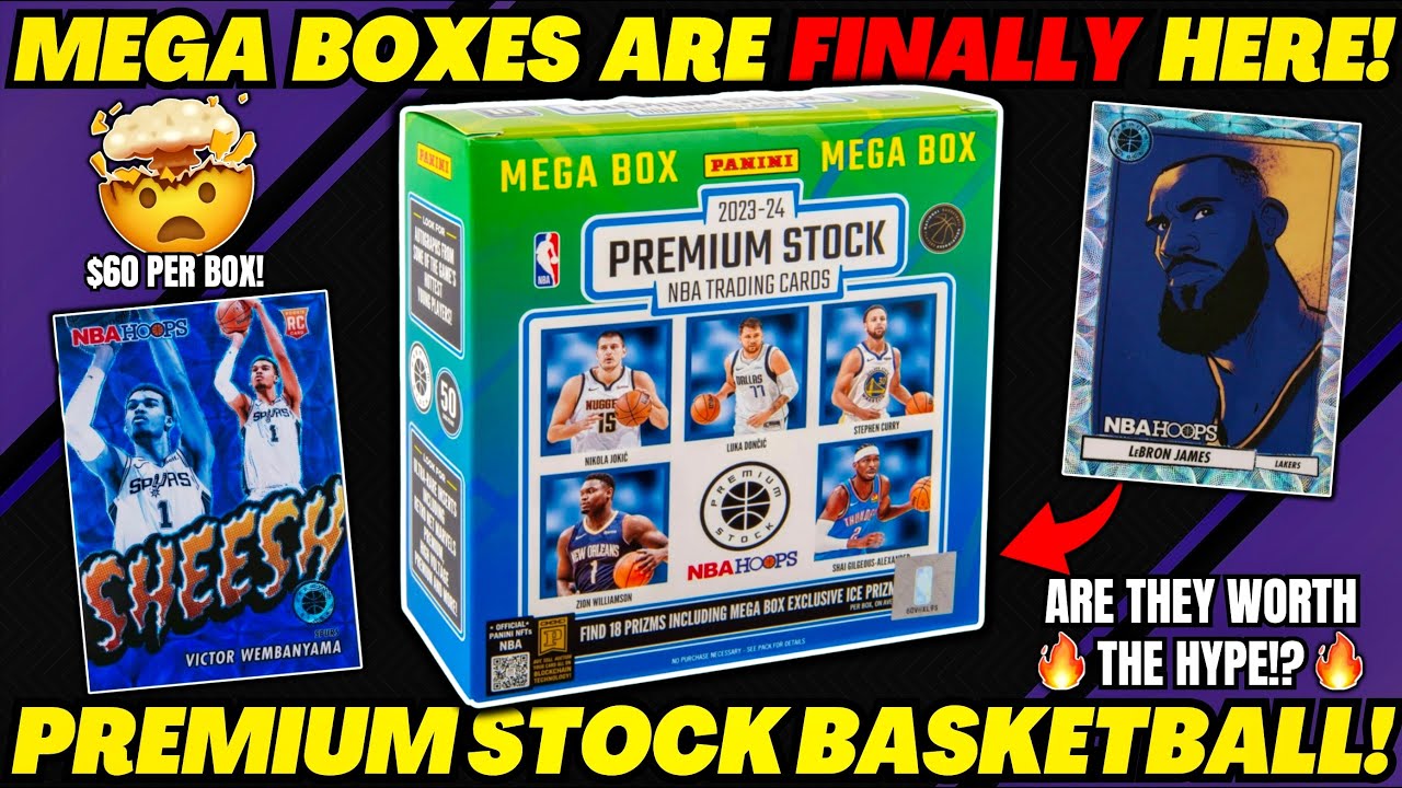 *MEGA BOXES ARE HERE!🚨 2023 PREMIUM STOCK BASKETBALL MEGA BOX REVIEW!🏀 ...