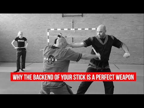 Doce Pares Eskrima - Use the backend of your stick as a weapon ...