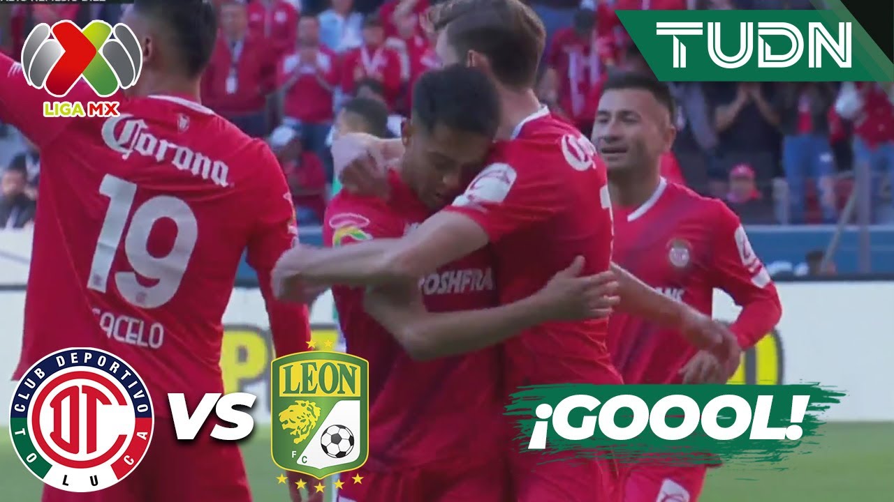 ¡QUÉ GOLAZO! Juan Pablo abre el marcador | Toluca 1-0 León | Liga Mx ...