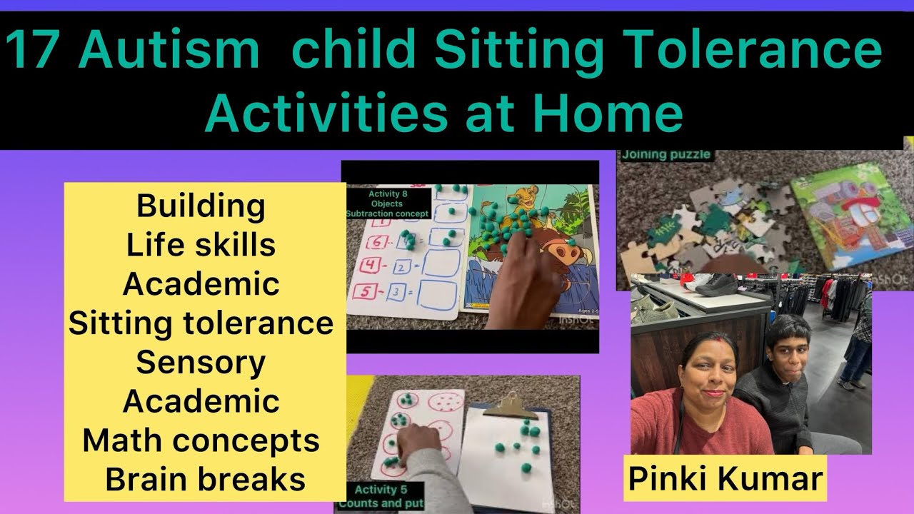 17 Sitting Tolerance Activities for Autism l Occupational Therapy for ...
