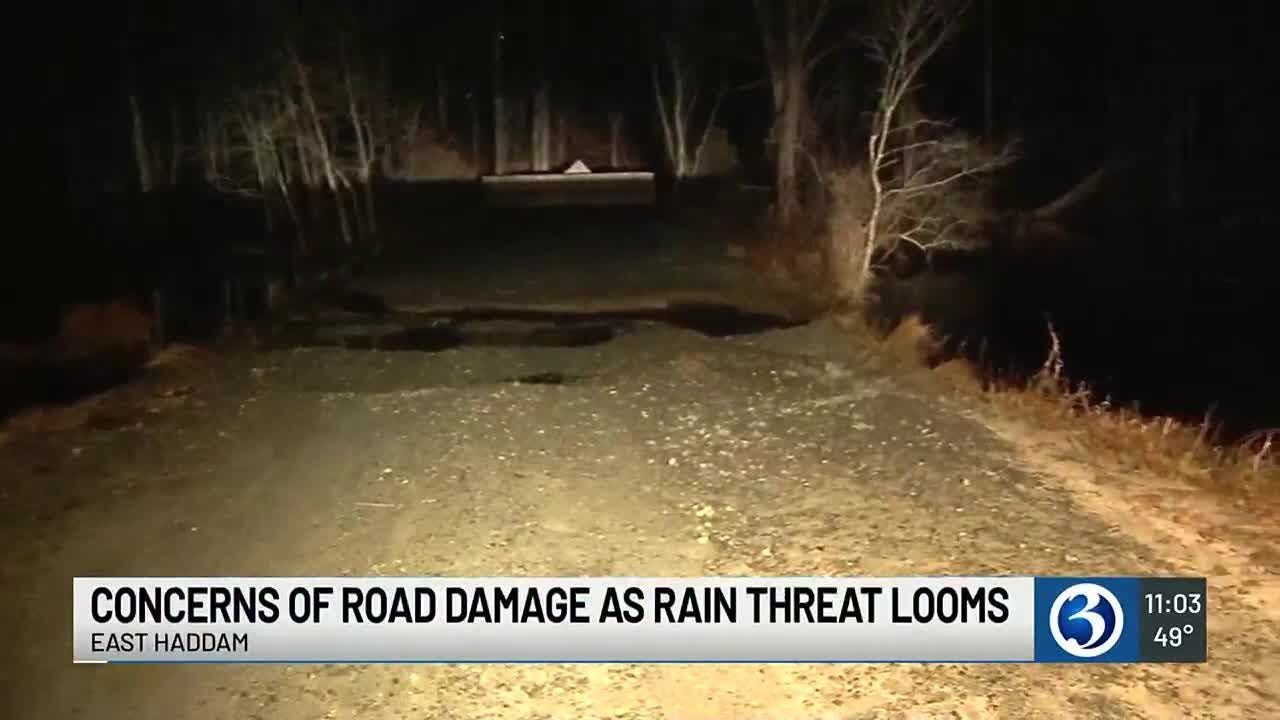 Concerns of road damage as upcoming rain looms - YouTube