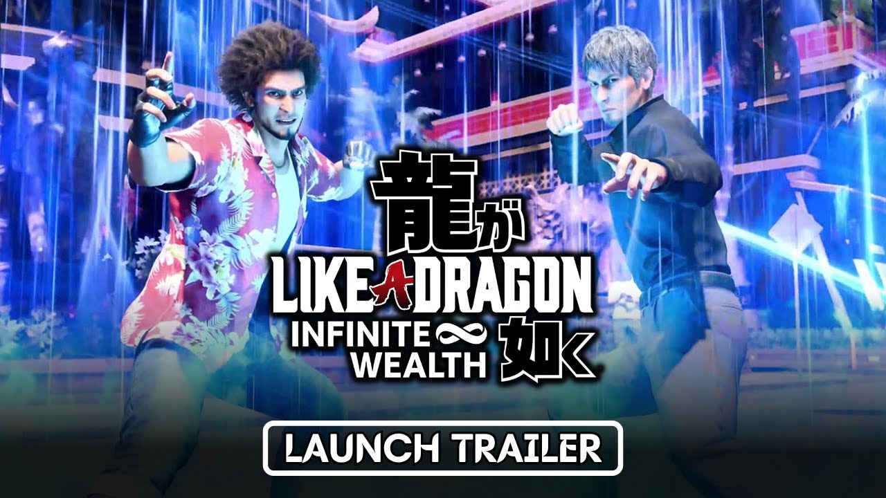 Like a Dragon: Infinite Wealth - Official Launch 101 Trailer #gaming # ...