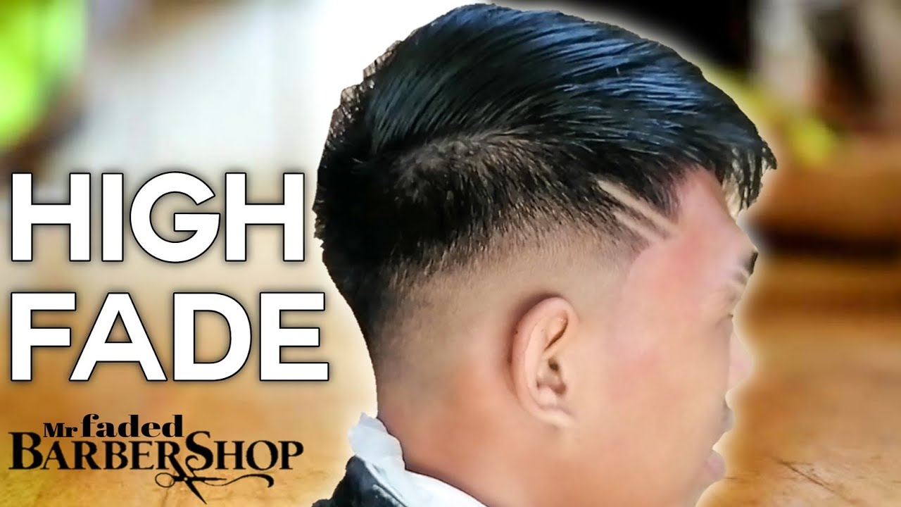 How to do a high fade haircut for men | mr faded barbershop - YouTube