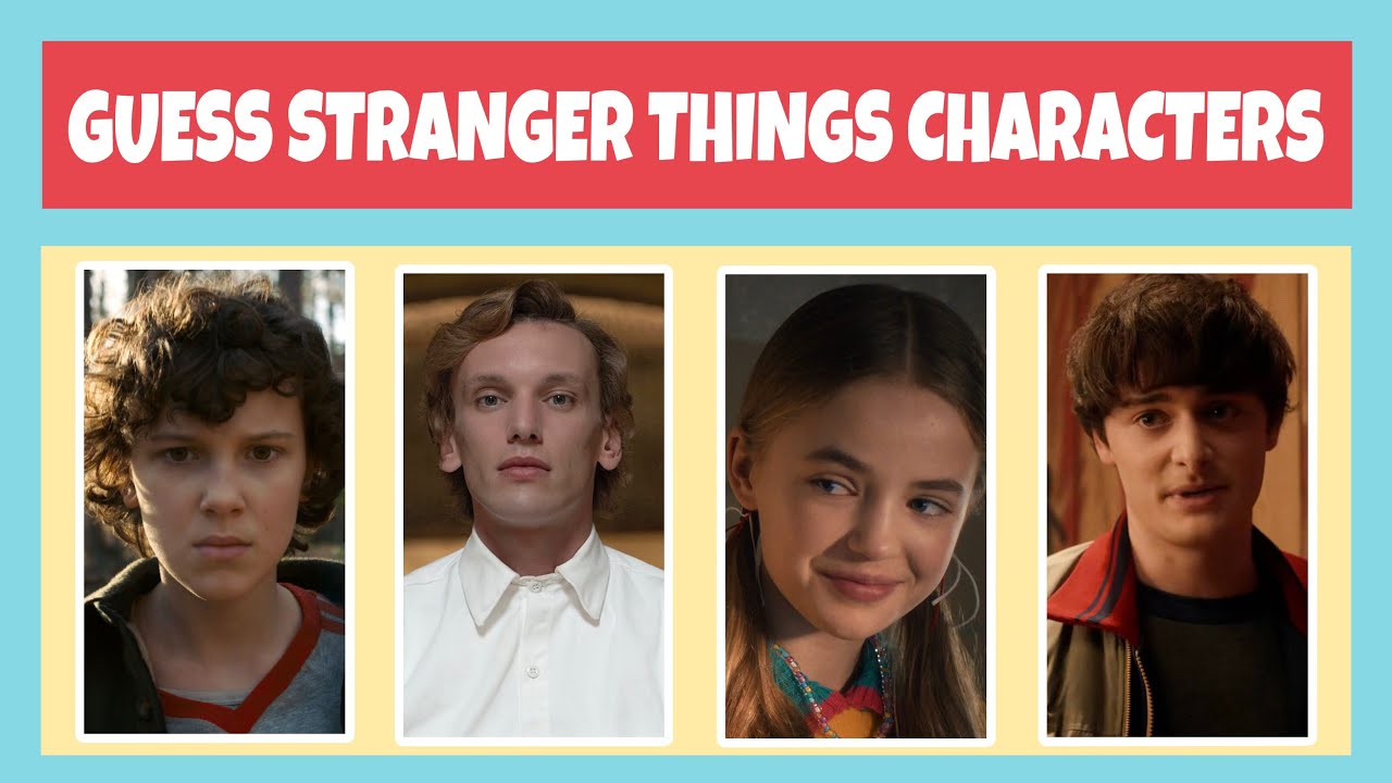 Can You Guess The Stranger Things Characters Quiz | 2026 - YouTube