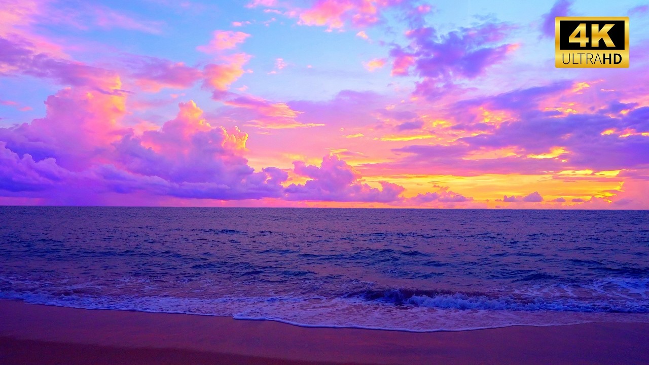 🌊 Ocean Sounds to Sleep: Relaxing Sea Waves for Deep Sleep | 4K Ocean ...