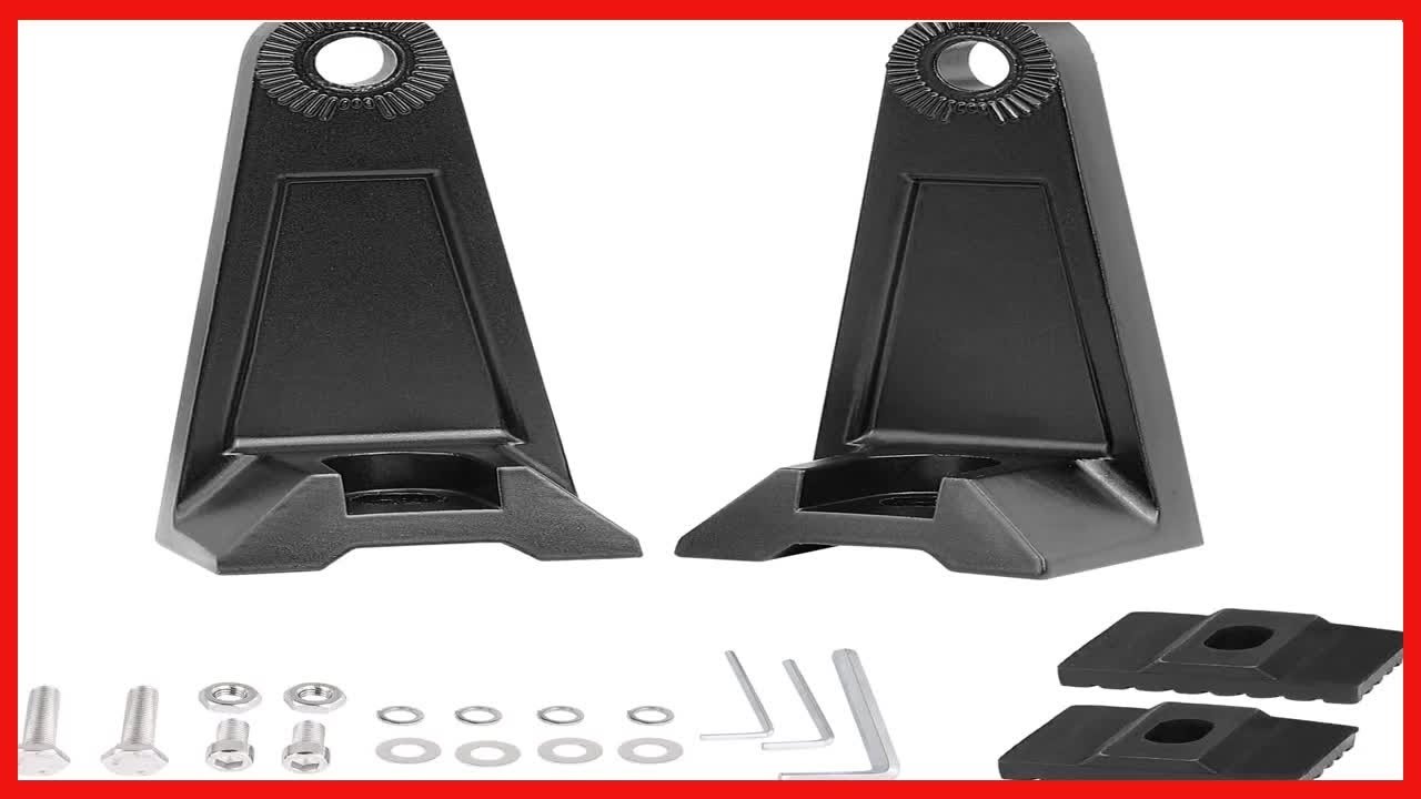 Side Brackets, AKD Part Light Bar Mounting Brackets Kit Universal Side ...
