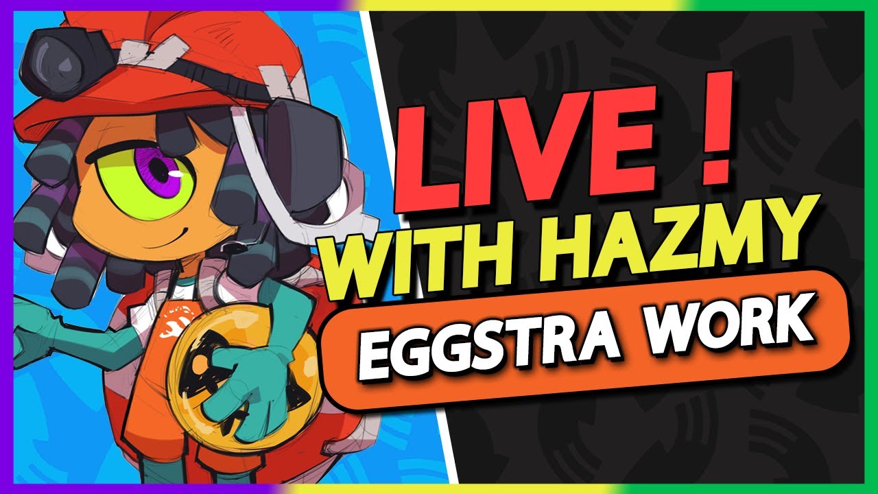 High-Level Eggstra Work with Hazmy & Team - Splatoon 3 Salmon Run - YouTube