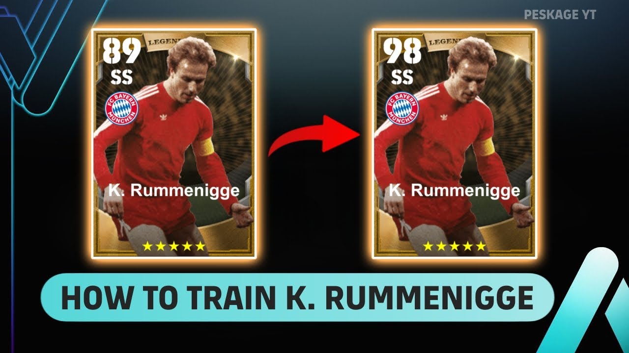 How To Train Rummenigge in eFootball 2024 - YouTube