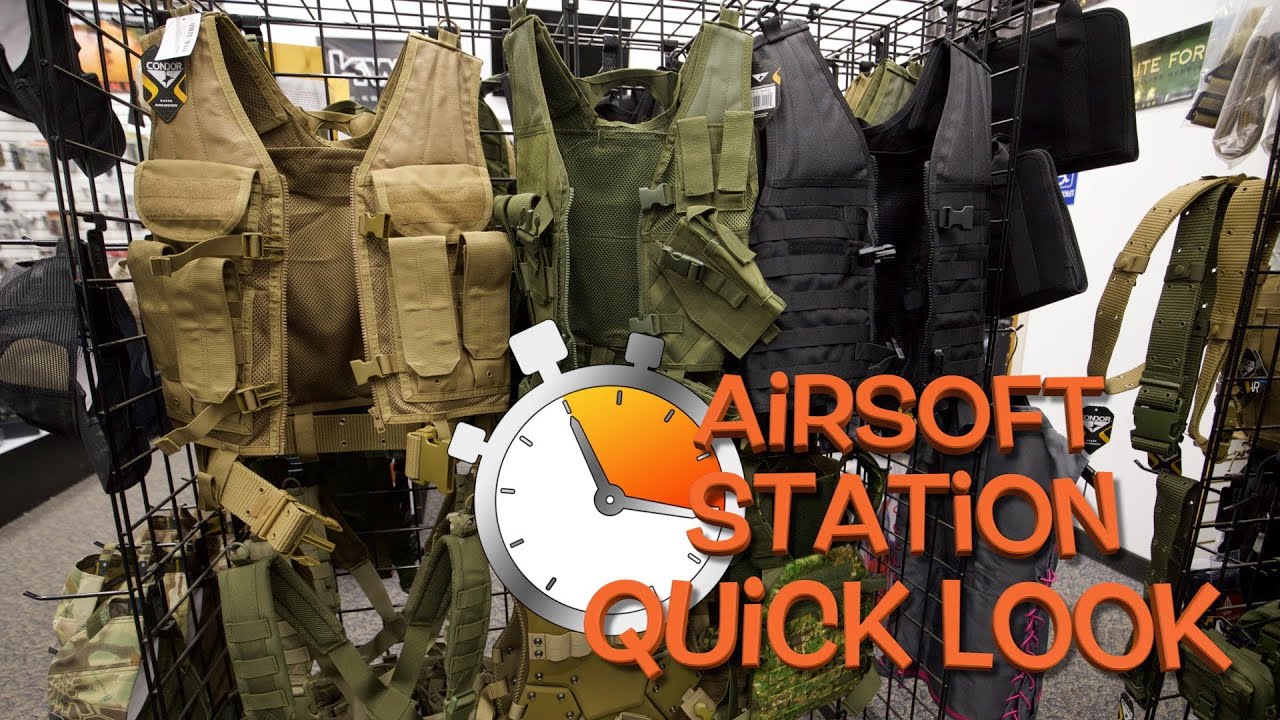 Condor Vests from Airsoft Station - YouTube