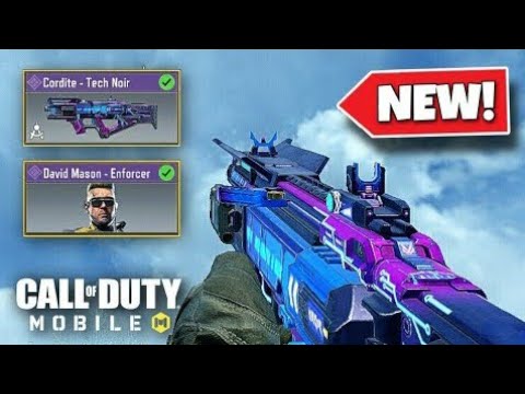 *NEW* Cordite - Tech Noir Game play of call of duty mobile. - YouTube