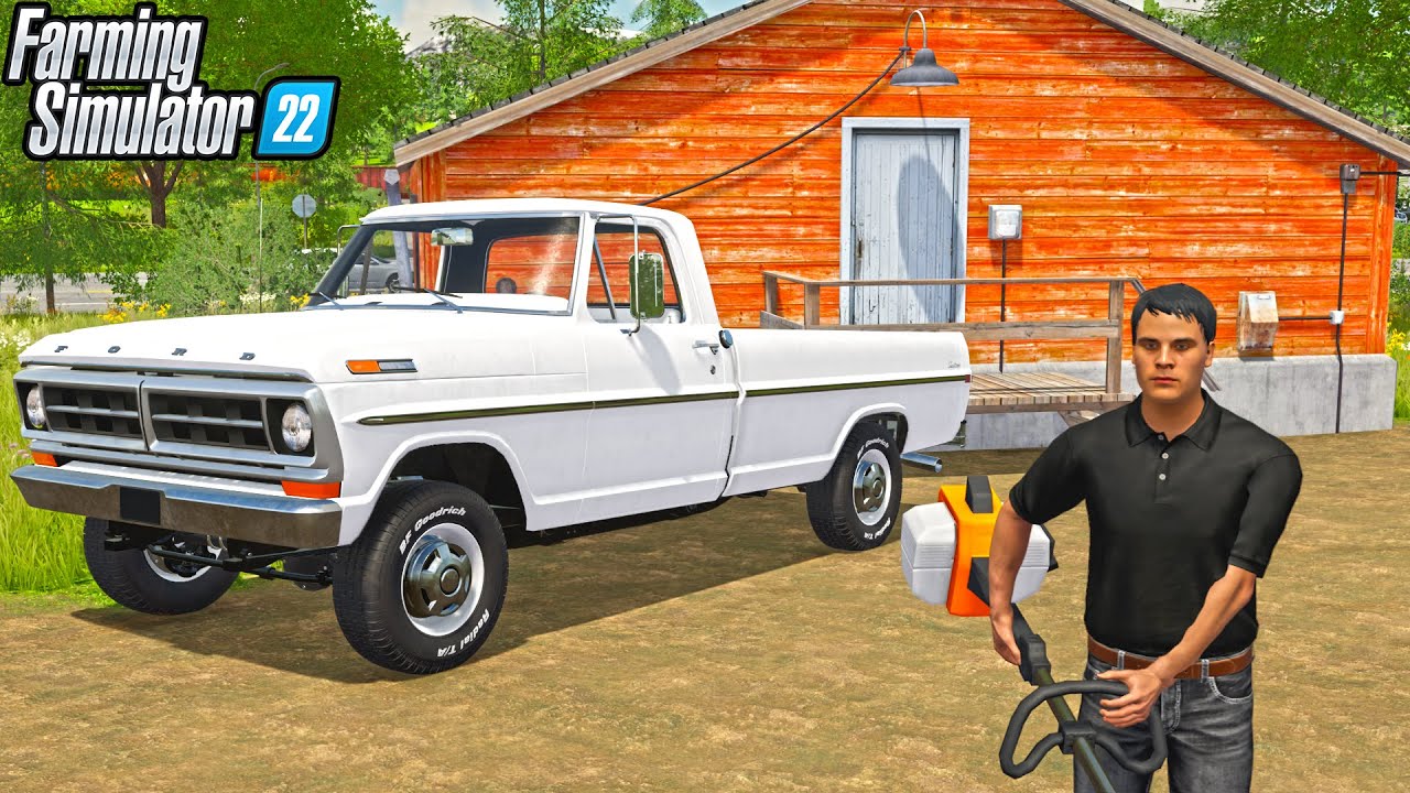 BUYING A 1972 FORD F100! | CAN WE MAKE MILLIONS? (FS22 CHALLENGE ...