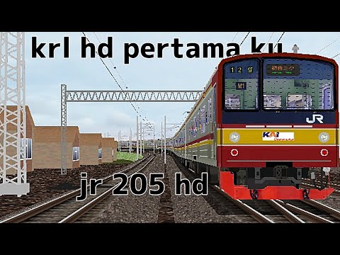 krl hd pertama ku jr 205 - YouTube