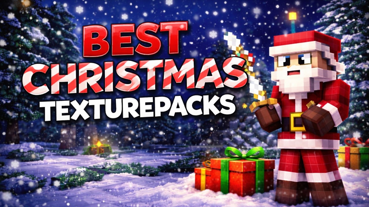 ️ BEST CHRISTMAS 🎅 TEXTURE PACKS 1.20+ | CPVP | PVP | FPS BOOST - YouTube