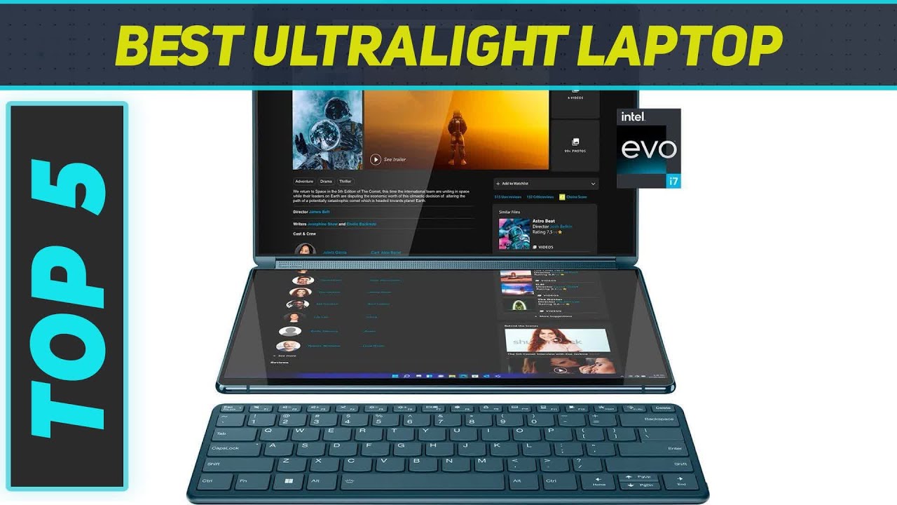 Top 5 Best Ultralight Laptop 2024 - YouTube