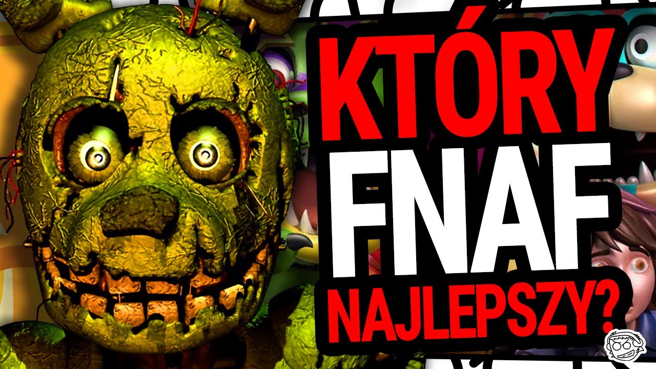 TOP LISTA WSZYSTKICH gier z Five Nights at Freddy's | Do FNAF Security ...