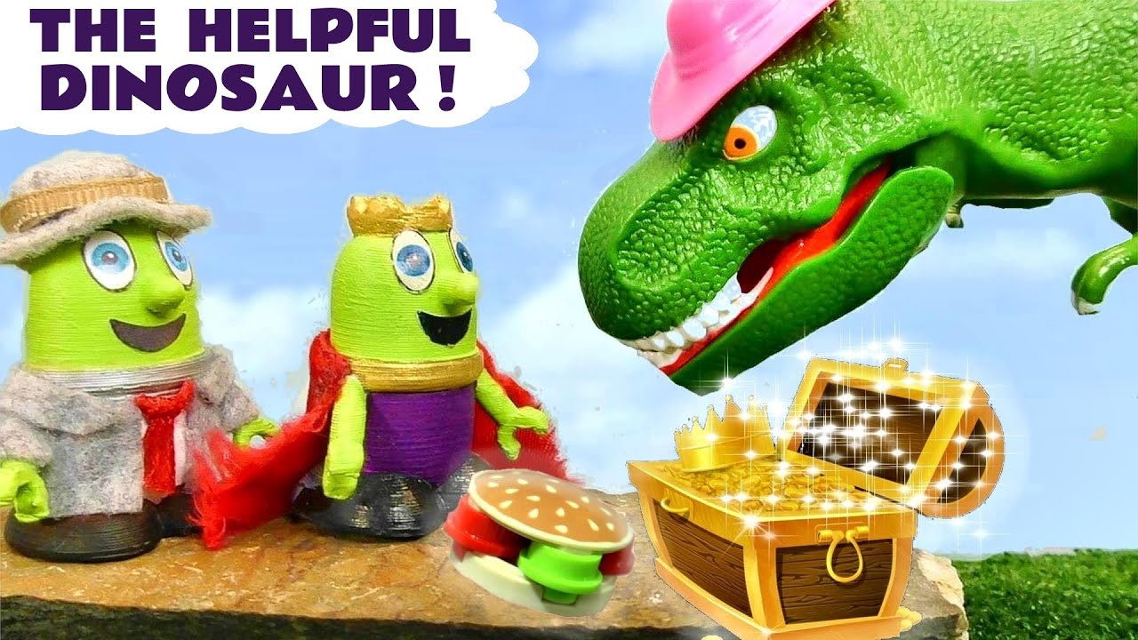 Detective Funling finds a really Helpful Dinosaur - YouTube