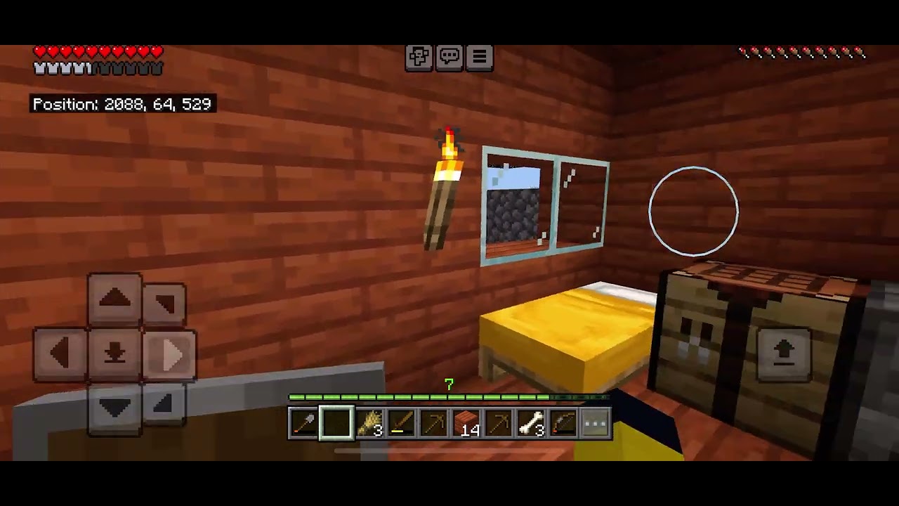 Minecraft Bedrock Edition iOS gameplay part 2 - YouTube