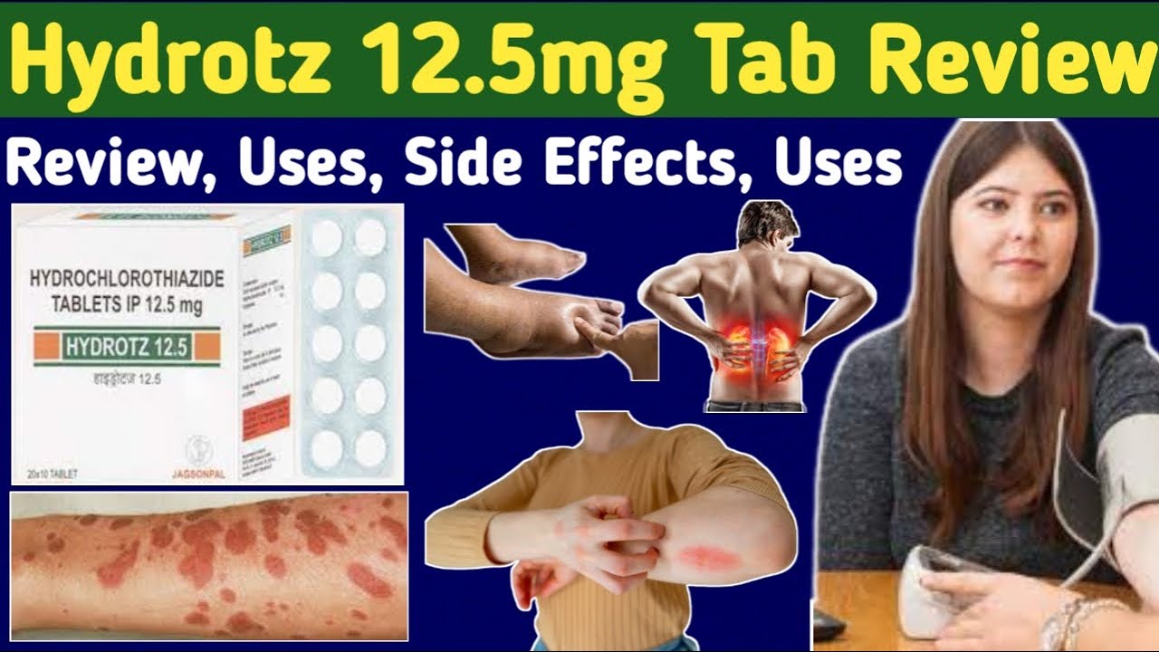 Hydrochlorothiazide 12.5mg - Review Hydrotz 12.5mg ...