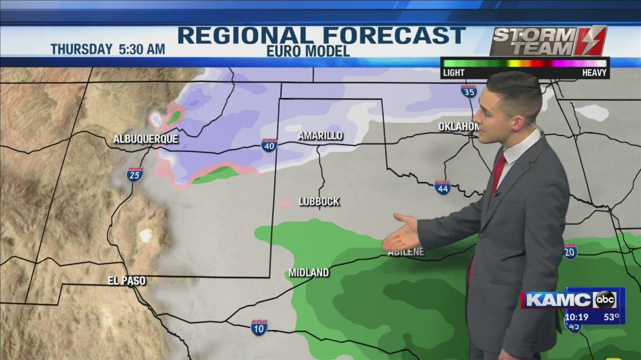 KAMC HD Weather Webcast: February 16th, 2020 - YouTube