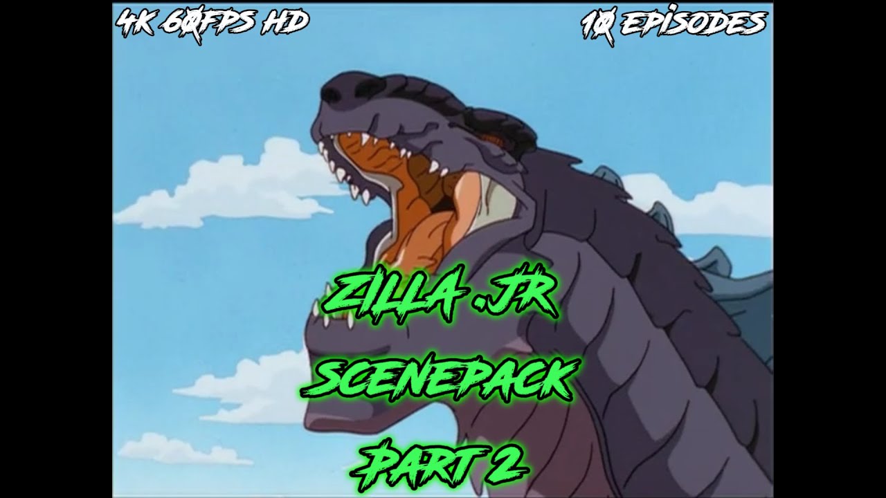 Godzilla The Series: Zilla Jr Scenepack part 2/4 - YouTube