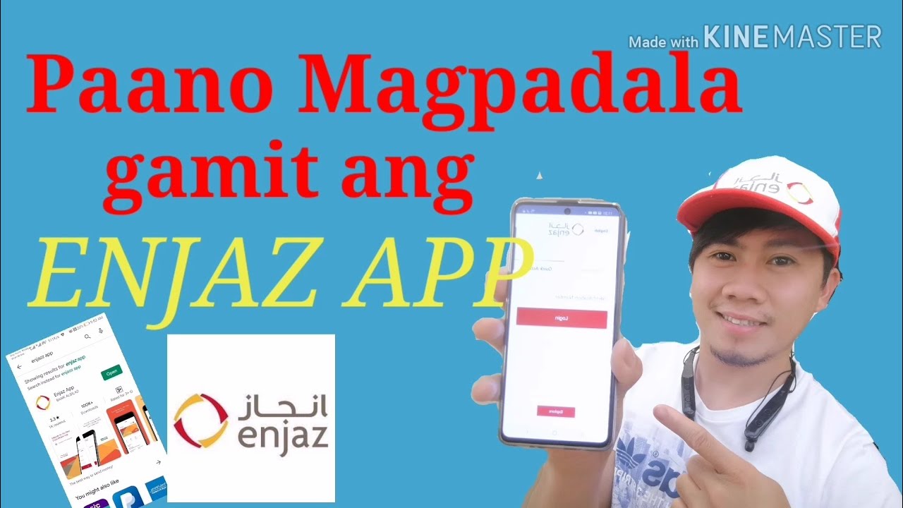 ENJAZ APP - HOW TO USE ONLINE ENJAZ APP Tagalog tutorial / How to use ...