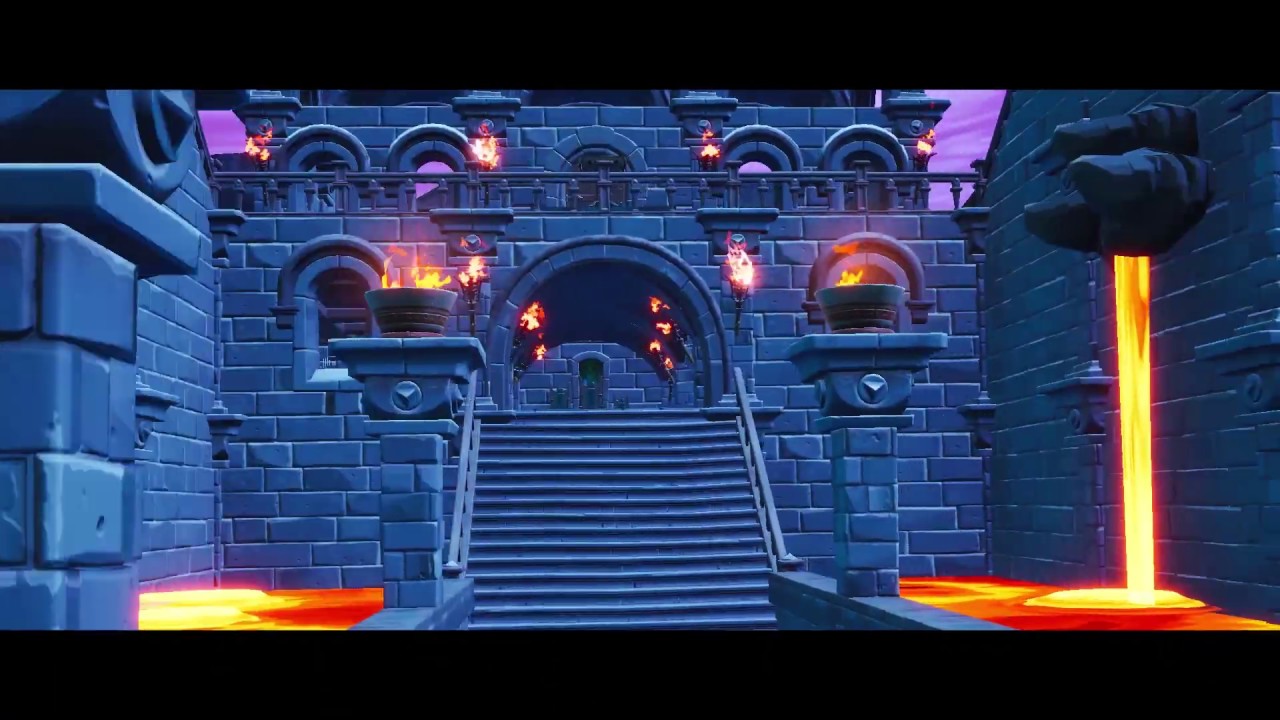 Lava Lair, The Block Entry #FortniteBlockParty #fortnitecreative - YouTube