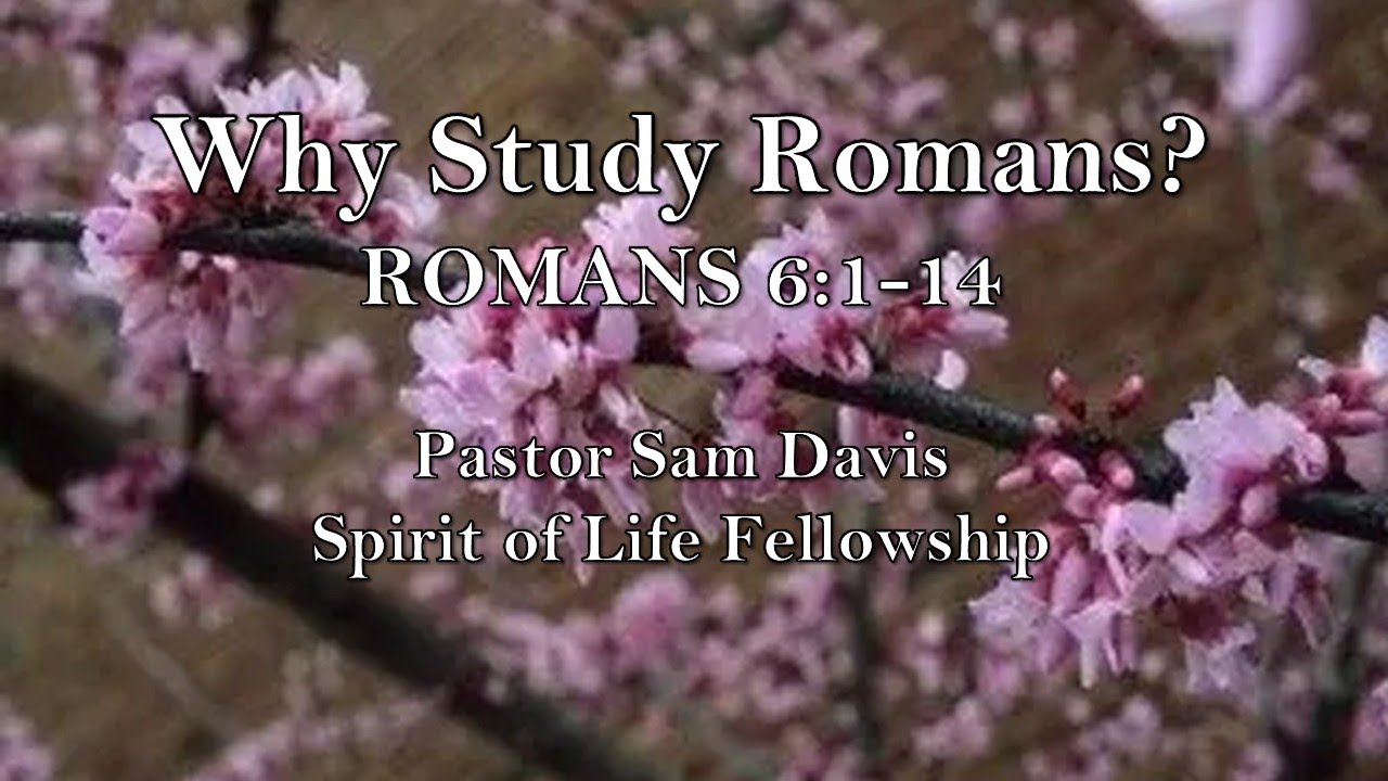 "Why Study Romans?" ROMANS 6:1-14 Paul introduces God’s method leading ...