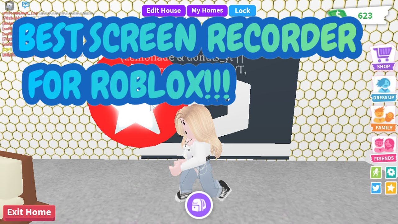 The BEST APP to screen record on ROBLOX for YouTube!!! (Crazy!!!) - YouTube