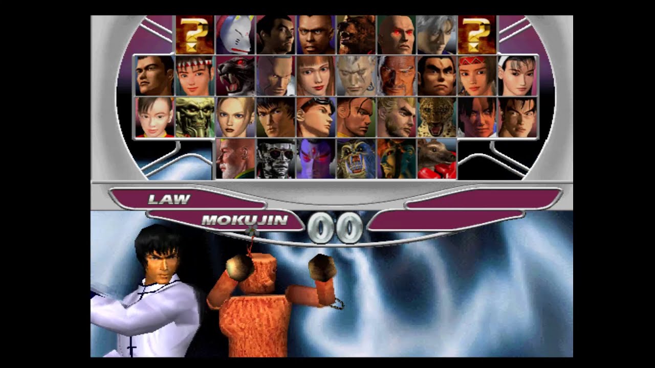Mokujin/Forest Law Arcade Playthrough (Tekken Tag Tournament on MAMEUI ...