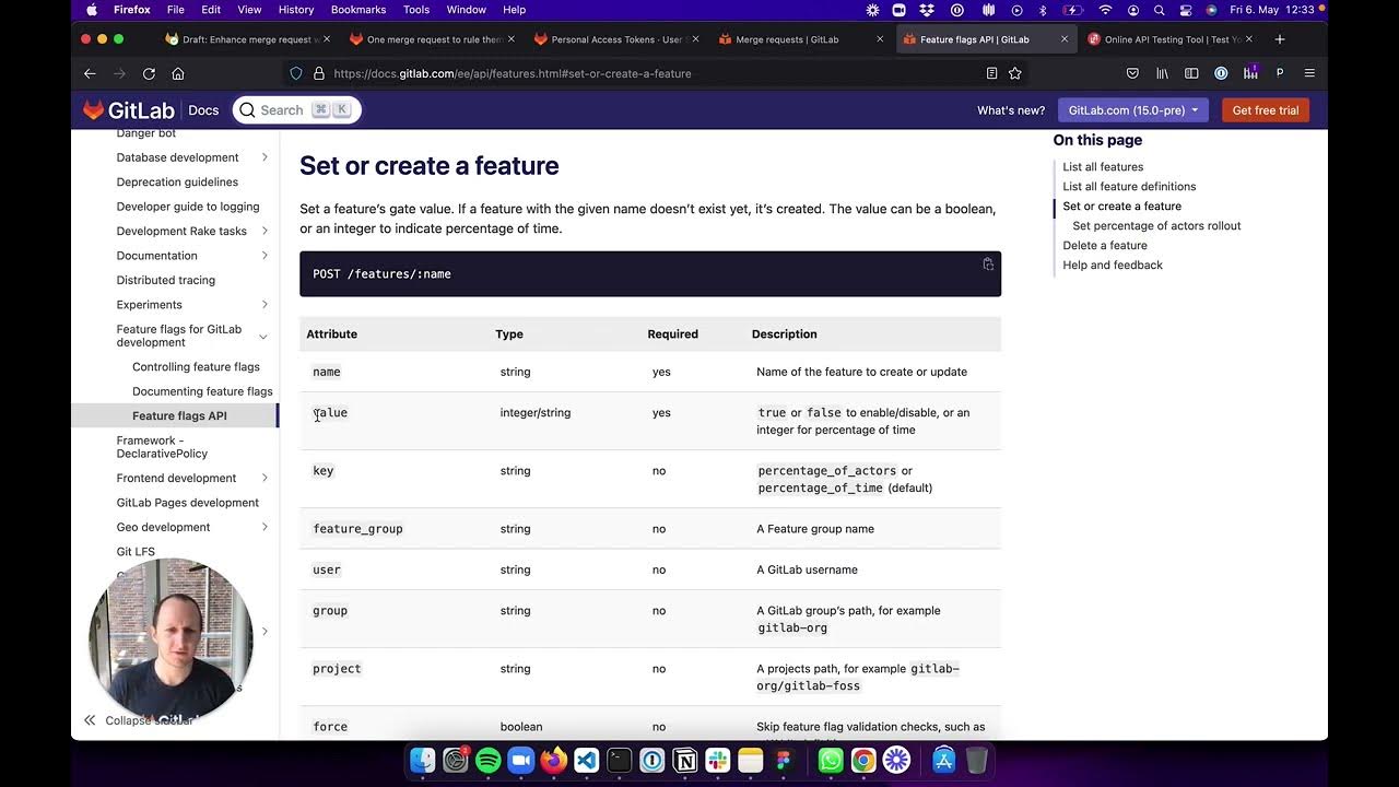 How to enable Feature Flags in GitLab review apps - YouTube