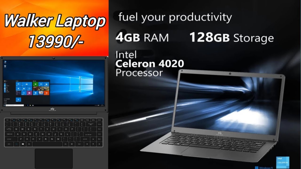 Walker Laptop | Best laptop under 15000 - YouTube