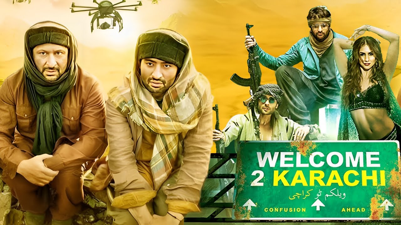 "Welcome 2 Karachi" (2015) Jackky Bhagnani & Arshad Warsi : Full Comedy Movie - YouTube