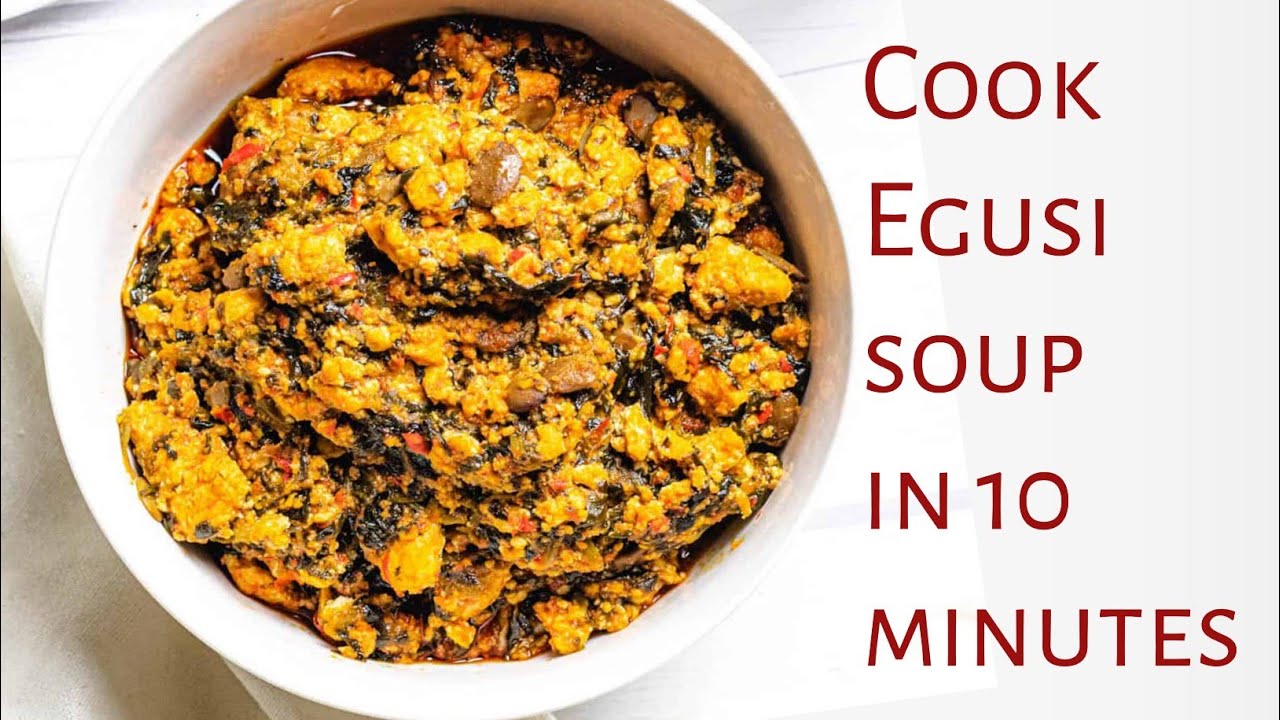 The best Nigerian egusi soup recipe//chef avenue//Egusi soup recipe ...