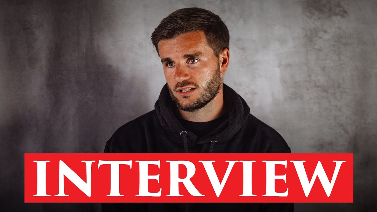 🗣️ FIRST WORDS | Luke Garbutt's first interview as an Ammie! - YouTube