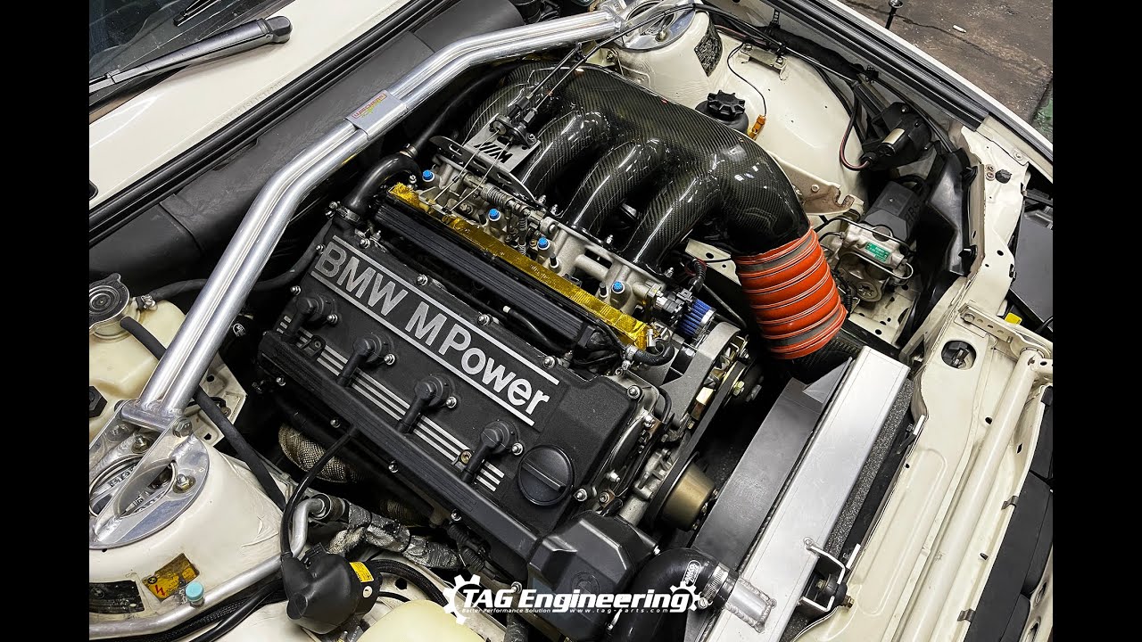 BMW E30 M3 S14B25 DTM Spec run with Ecumaster EMU - YouTube