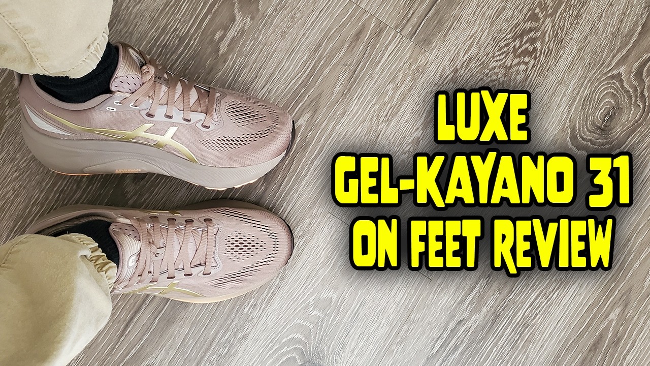 Asics Gel-Kayano 31 Luxe On Feet Review (1011C035 020) - YouTube